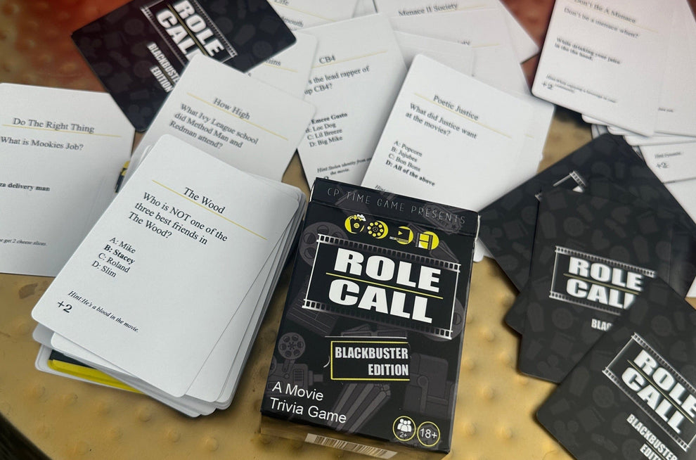 Role Call Game: Blackbuster Edition